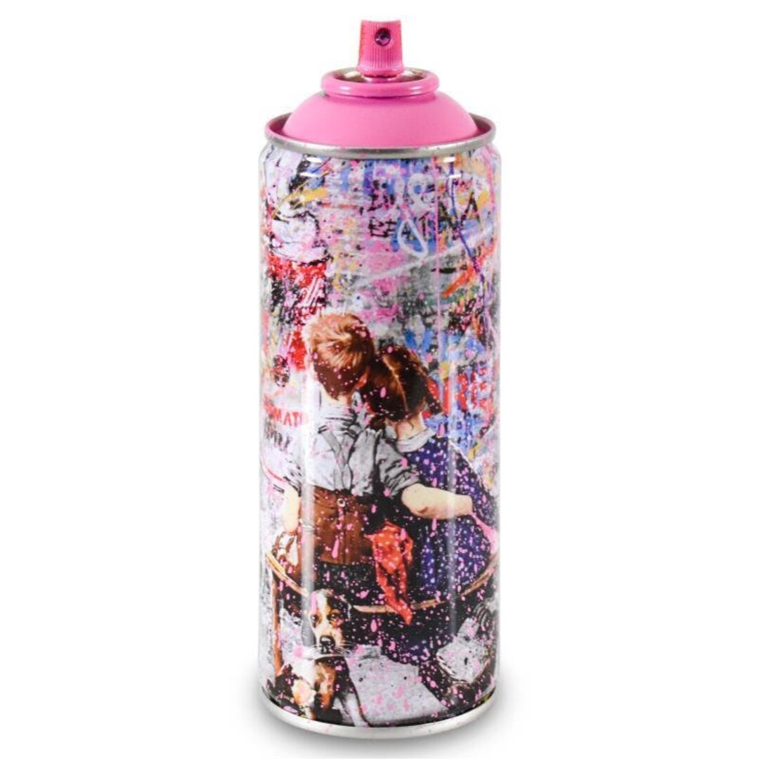 Mr. Brainwash, "work Well Together (pink)" Limited Edition Hand Painted ...