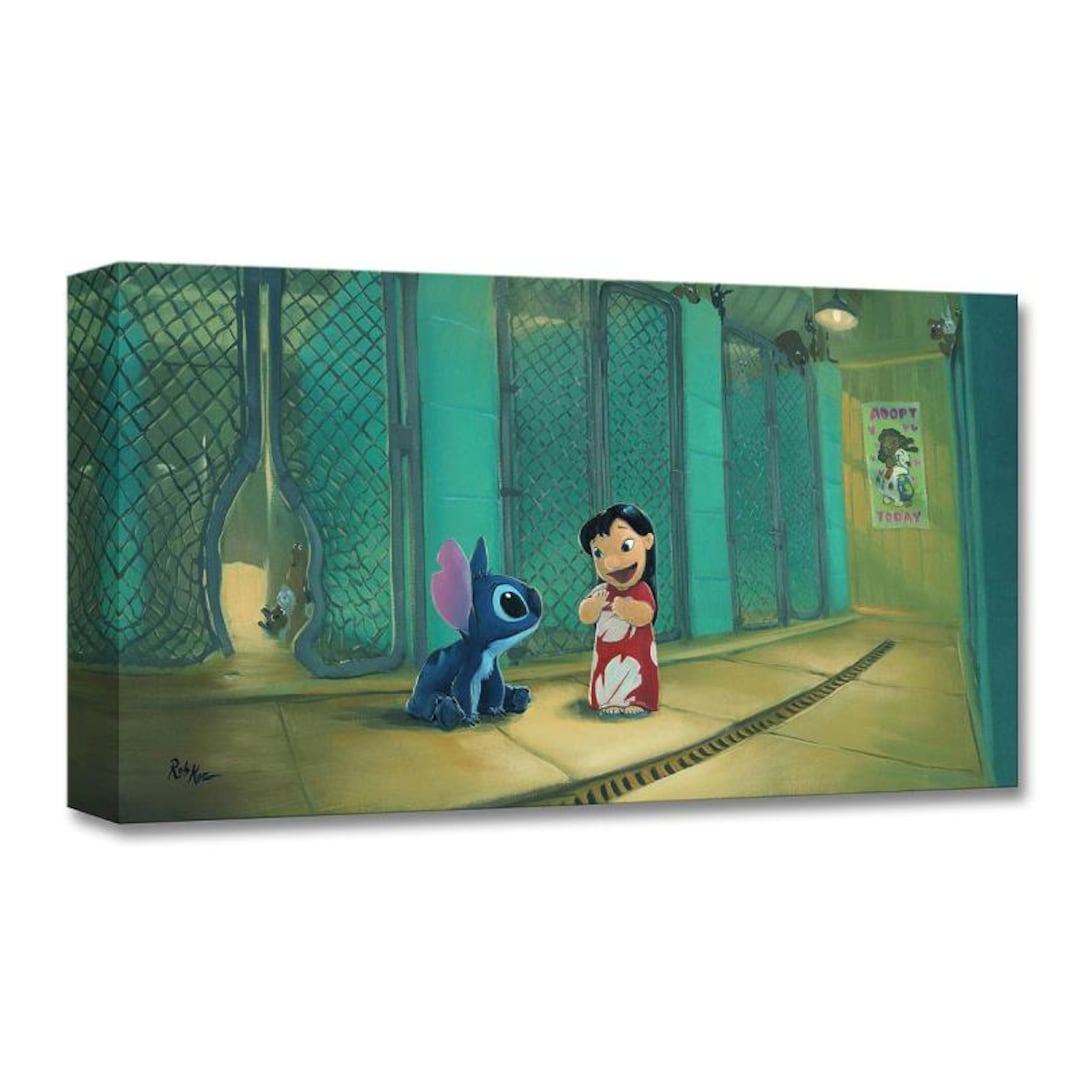 Rob Kaz, "welcome to the Family" Limited Edition Canvas From the Disney ...