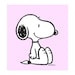 Snoopy Pink Canvas Print: Limited Edition Fine Art (40"x44") - Etsy