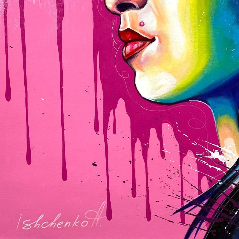 Alexander Ishchenko, "amy Winehouse" Original Acrylic Painting on ...