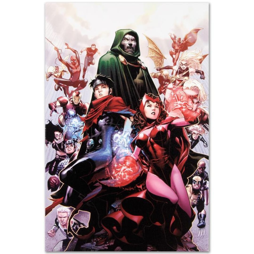Avengers: the Children's Crusade #4 - Limited Edition Jim Cheung Giclee ...