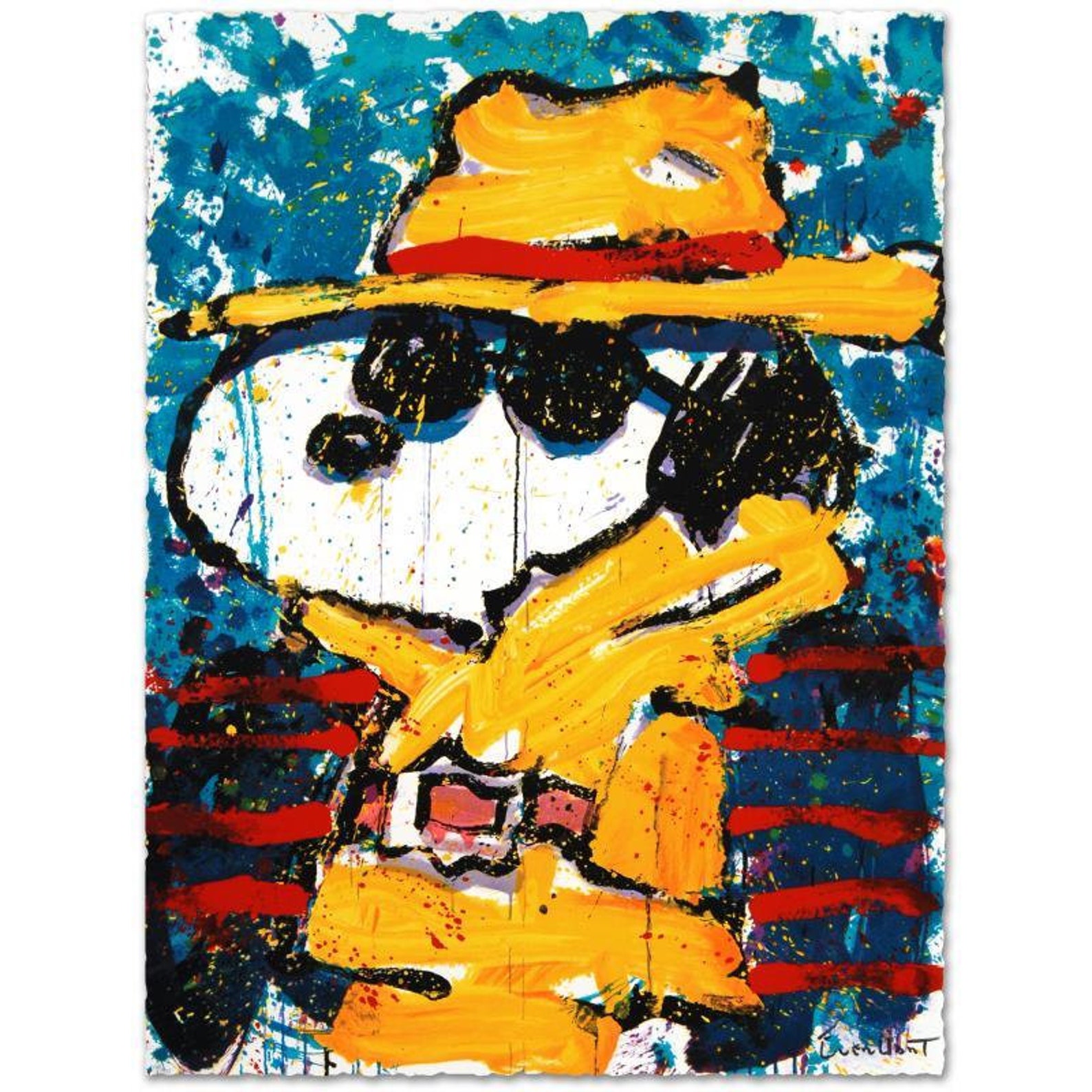 Tom Everhart 'undercover in Beverly Hills' Limited Edition Lithograph ...