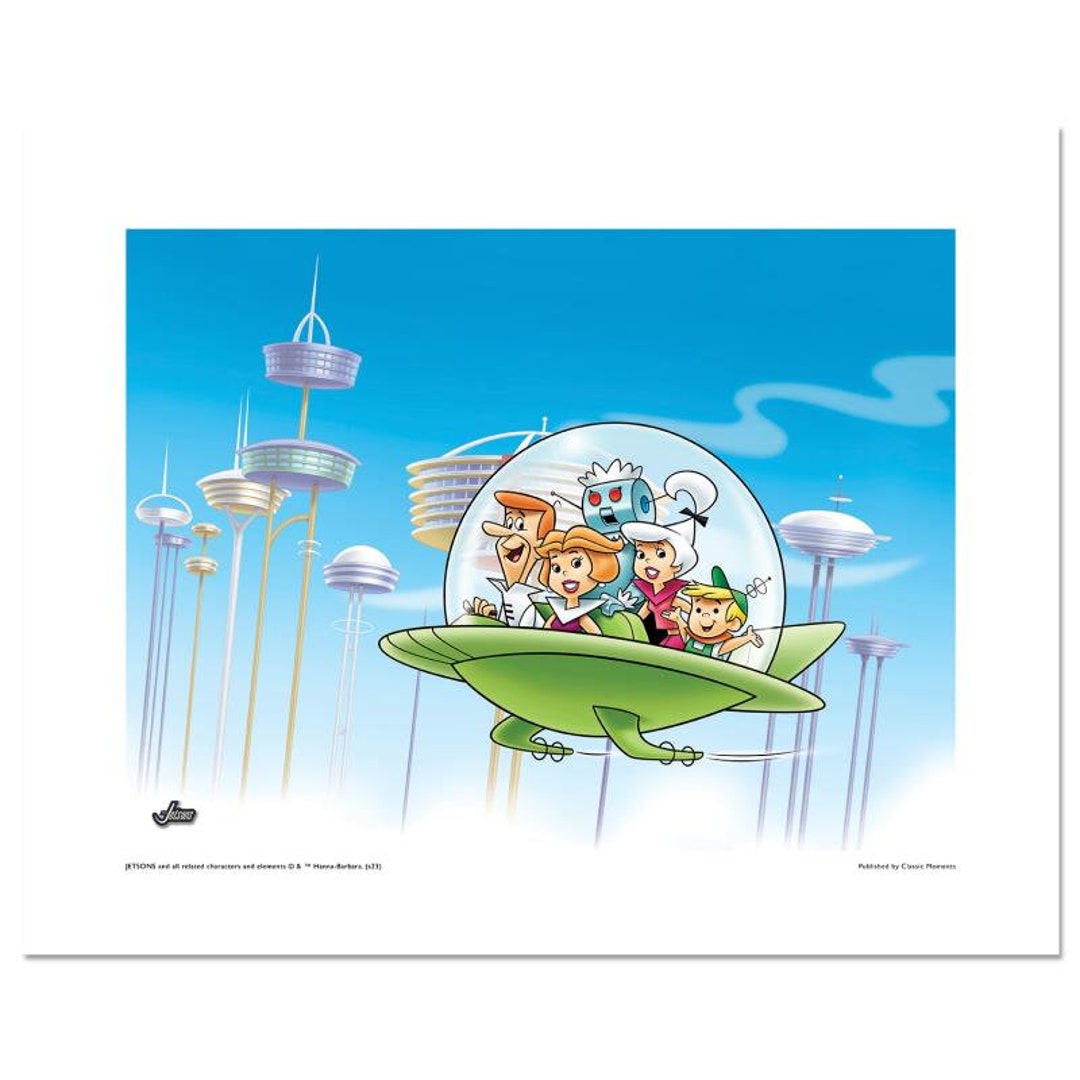 The Jetsons "in Orbit City" Numbered Limited Edition With Certificate ...