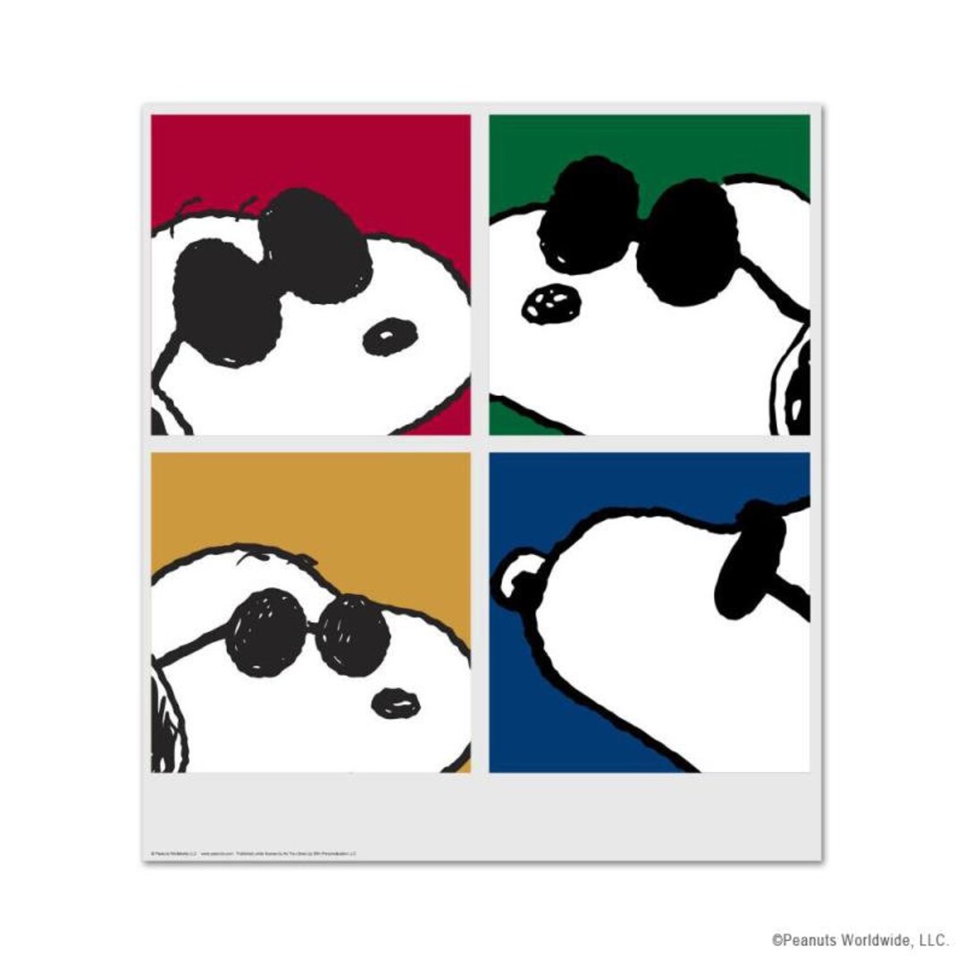 Peanuts, "snoopy: Faces" Hand Numbered Limited Edition Fine Art Print ...