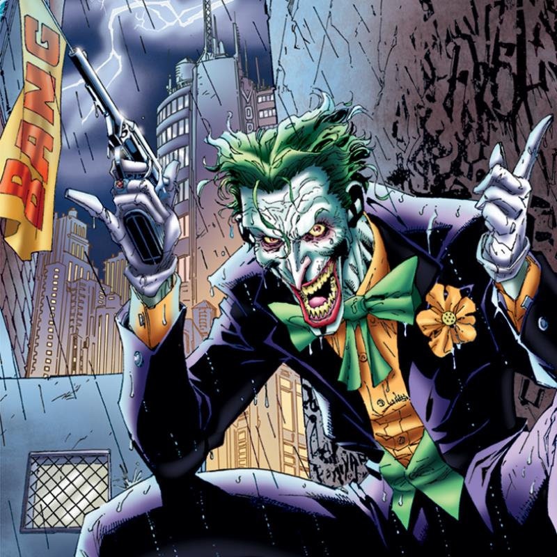 DC Comics & Jim Lee "joker" Numbered Limited Edition Giclee - Etsy