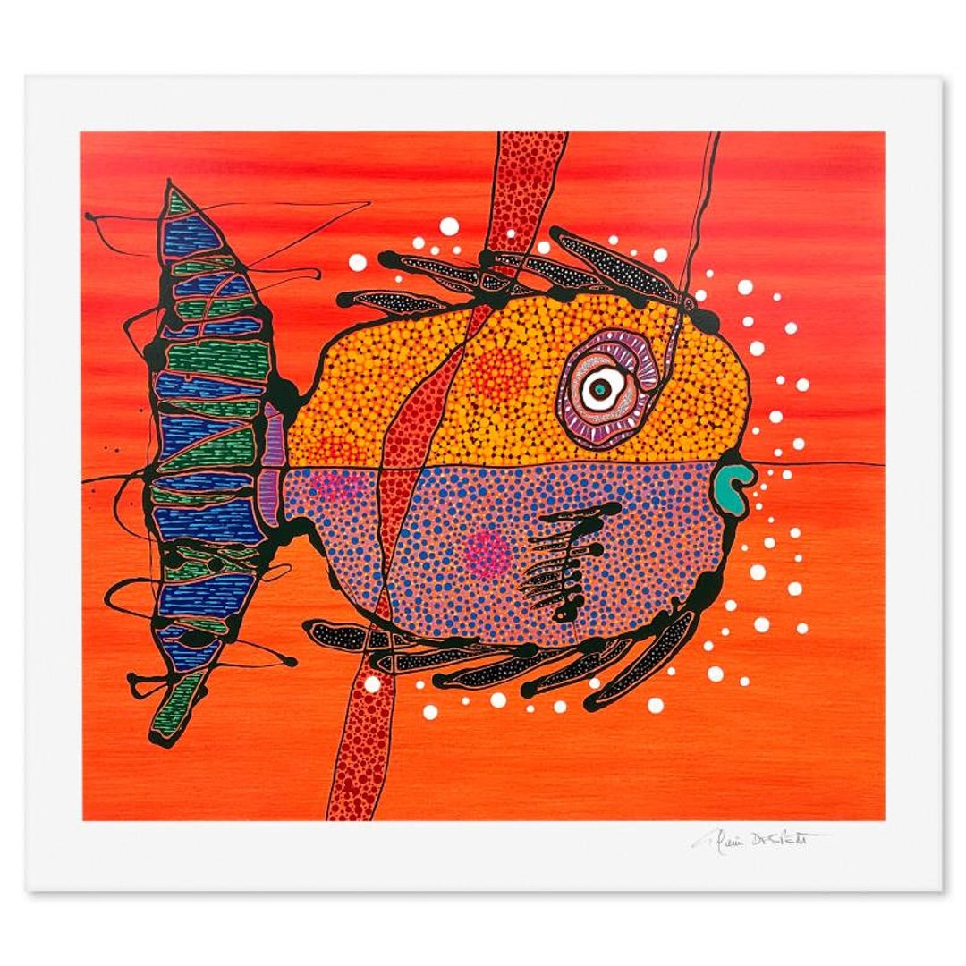 Alain Despert 'self Portrait' Limited Edition Printer's Proof - Etsy