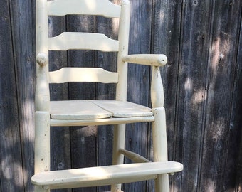 Antique wood chair | Etsy