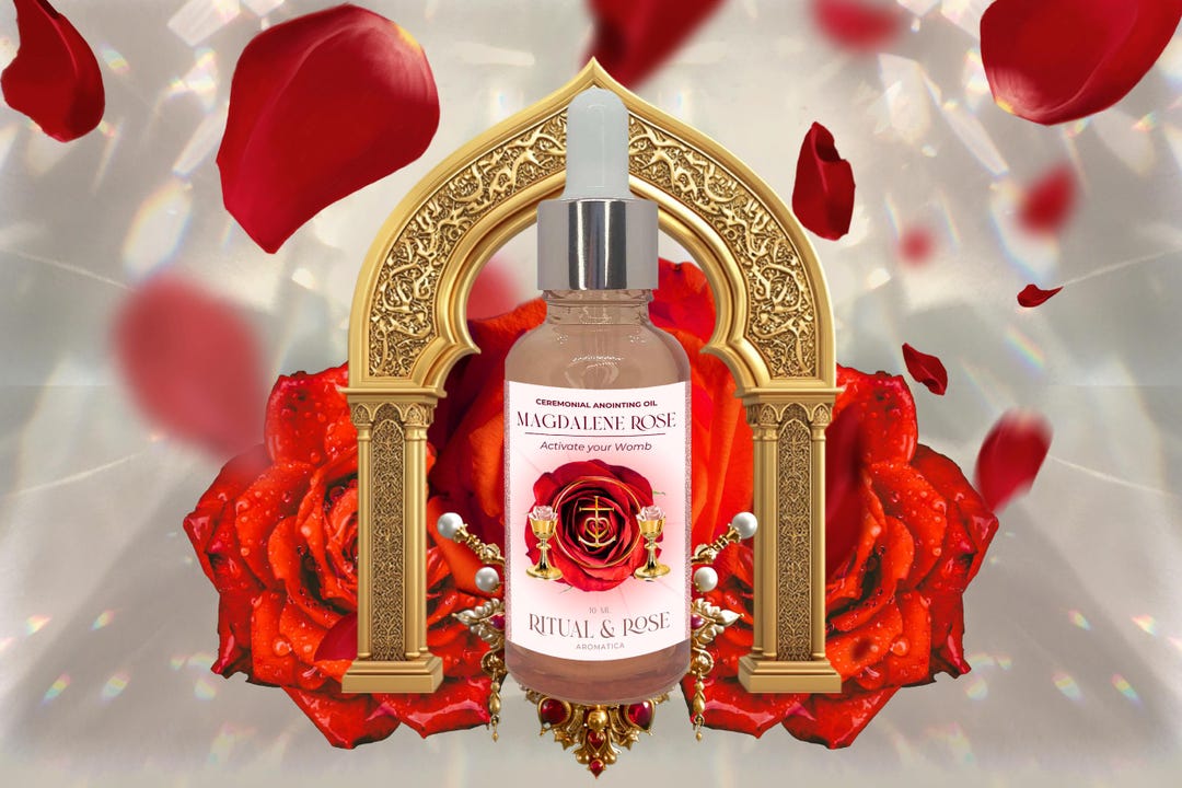 Magdalene Rose Anointing Oil | Mary Magdalene Goddess Oil | Goddess ...