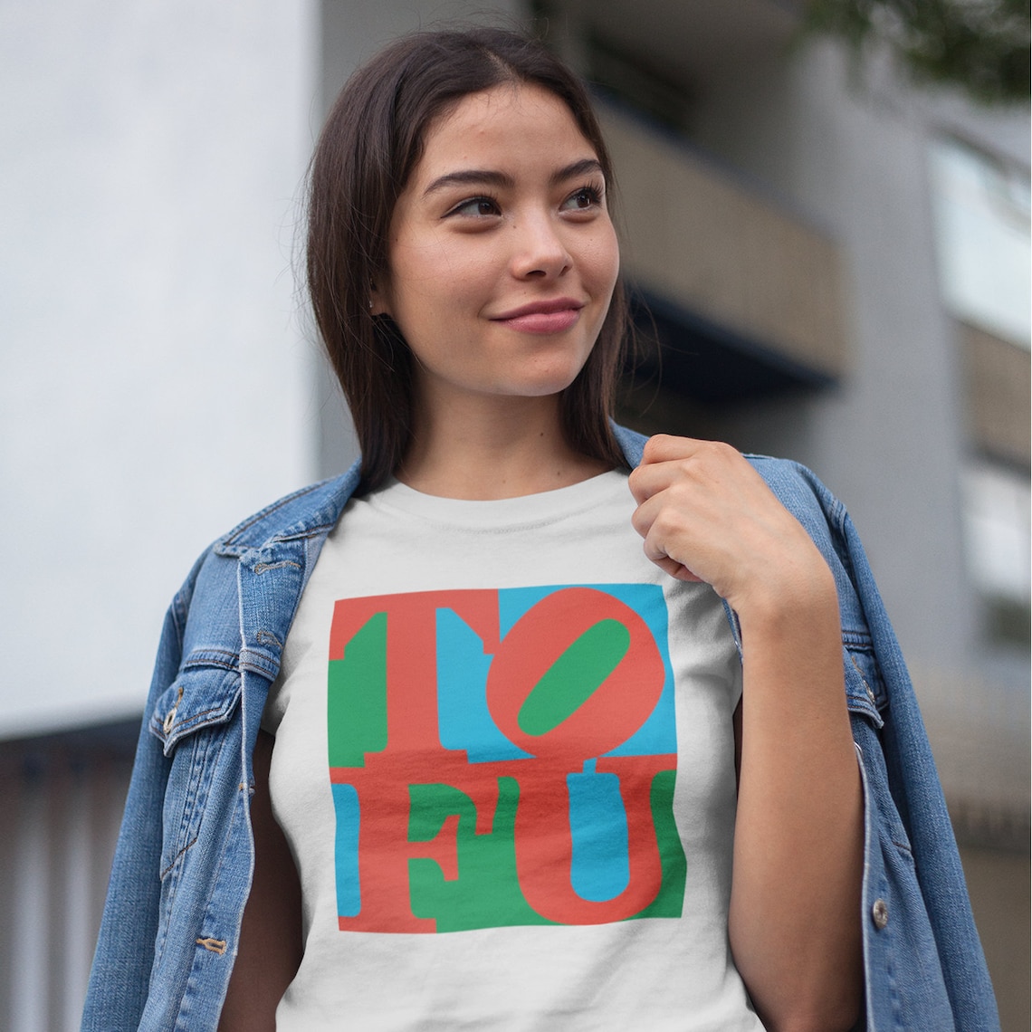 Pop Art Tofu Tee | Vegan Graphic T-shirt | Vegan Shirt | TOFU Art ...