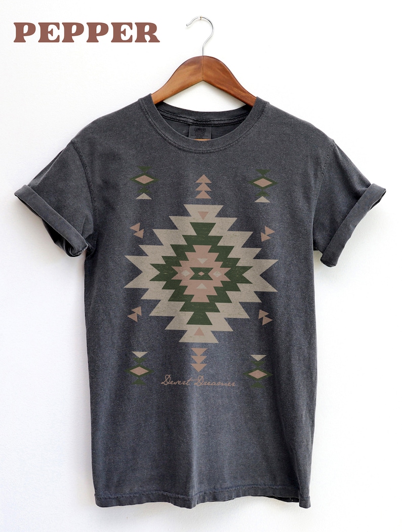 Aztec Southwestern Shirt, Western Native American Design, Aztec T-shirt ...
