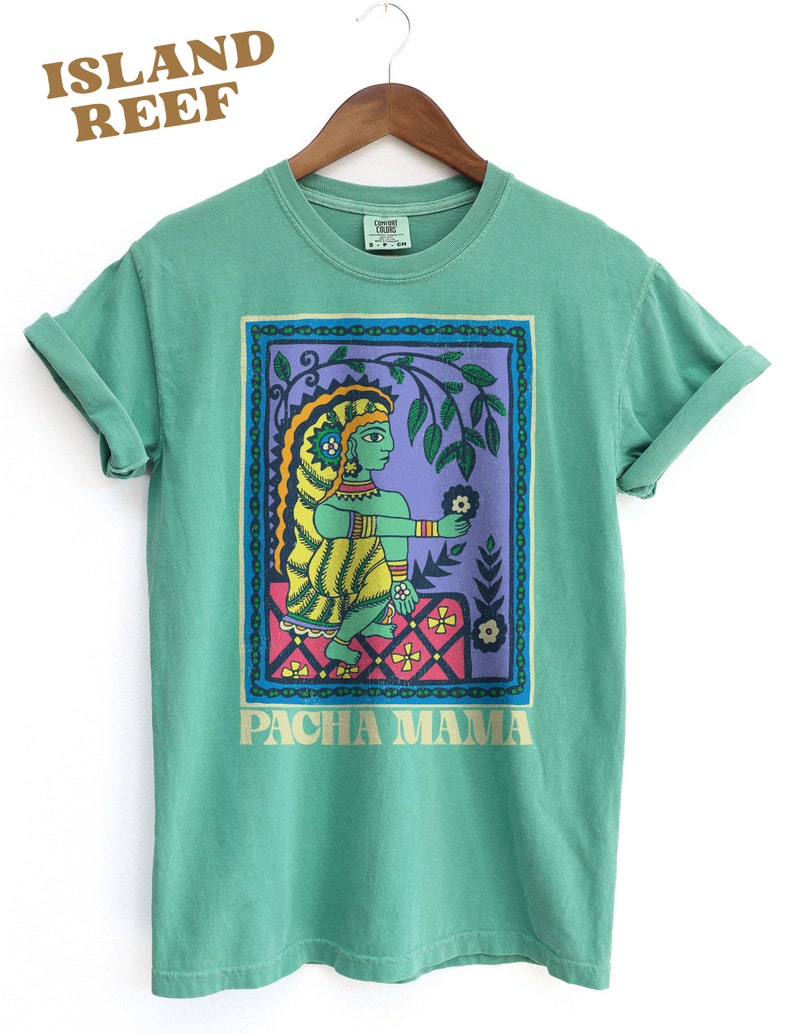Pacha Mama Mother Earth Shirt, Mother Nature Tshirt, Gaia Tee, Andean Spiritual Aesthetic ...