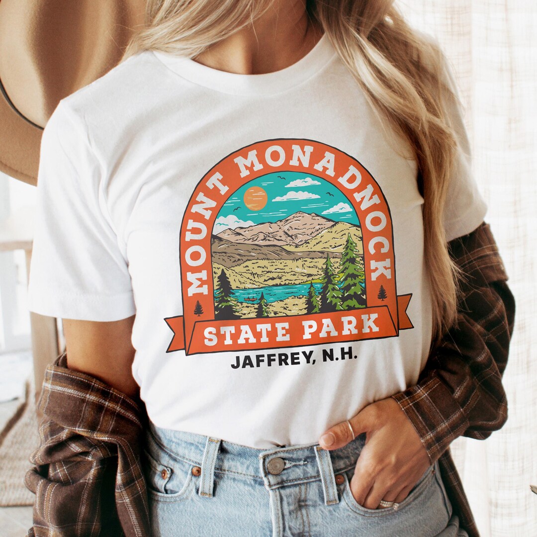 Mount Monadnock State Park Shirt, Nature Lover Shirt, Mountain Graphic ...