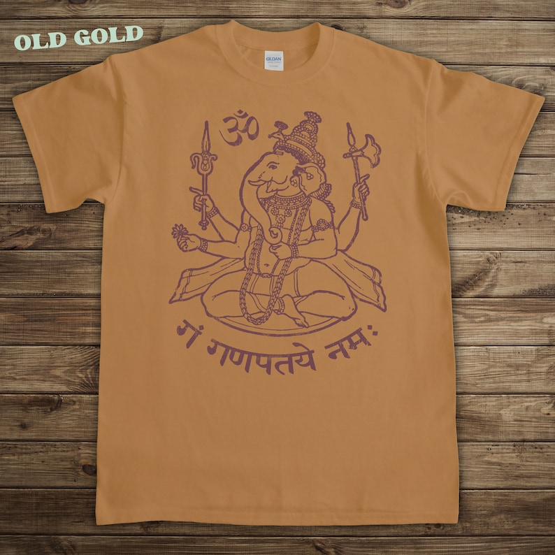 Ganesh Shirt, Lord Ganesh Tshirt, Yoga Shirt, Hindu God Idols Shirt ...