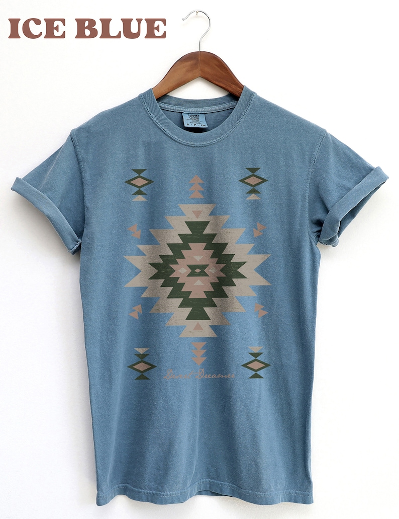 Aztec Southwestern Shirt, Western Native American Design, Aztec T-shirt ...