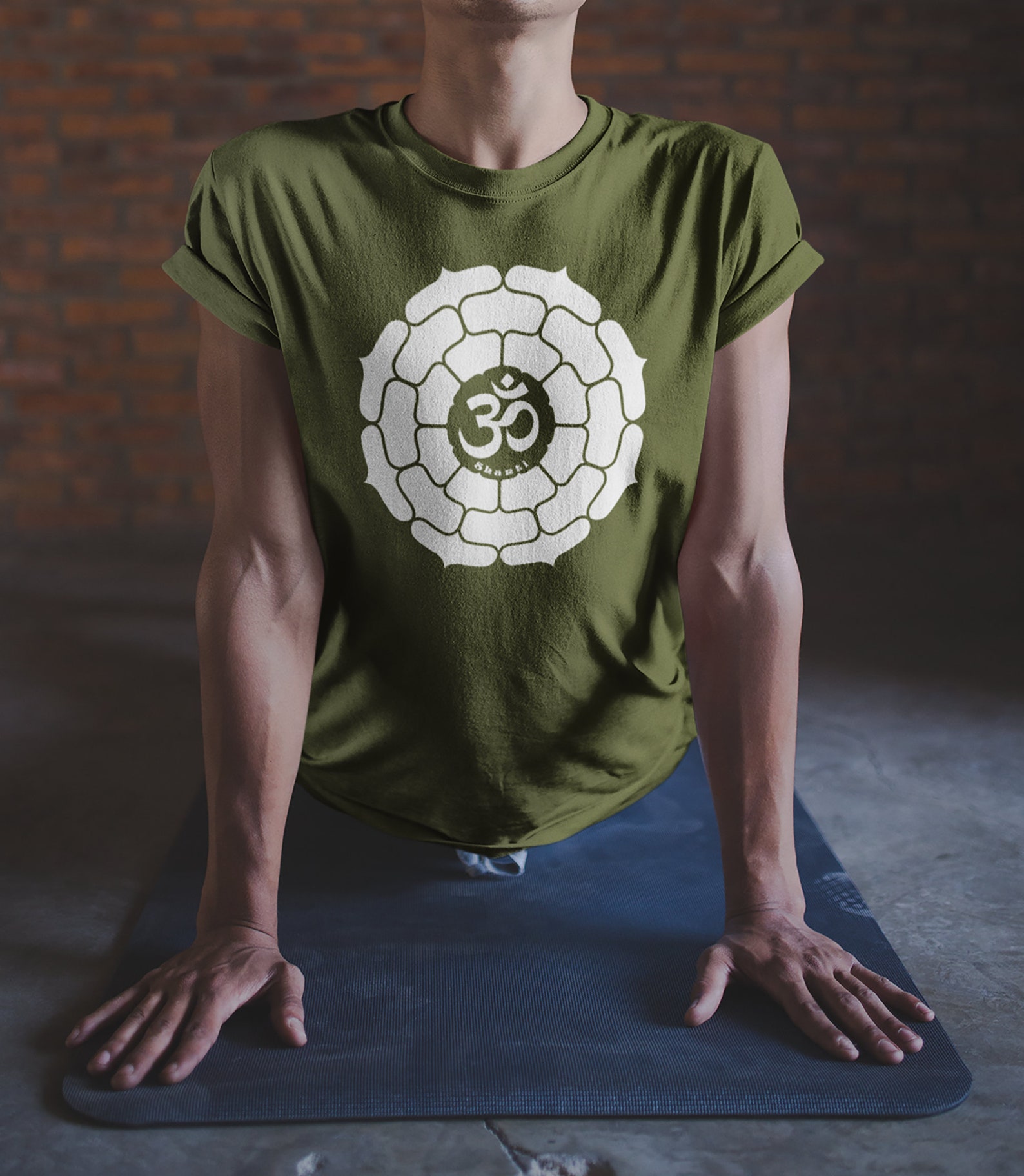 Yoga Om Shirt, Om Lotus Tshirt, Om Symbol Tee Shirt, Om Shanti Yoga T ...