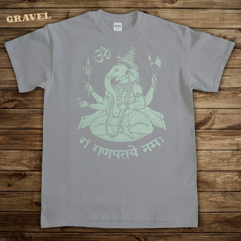 Ganesh Shirt, Lord Ganesh Tshirt, Yoga Shirt, Hindu God Idols Shirt ...