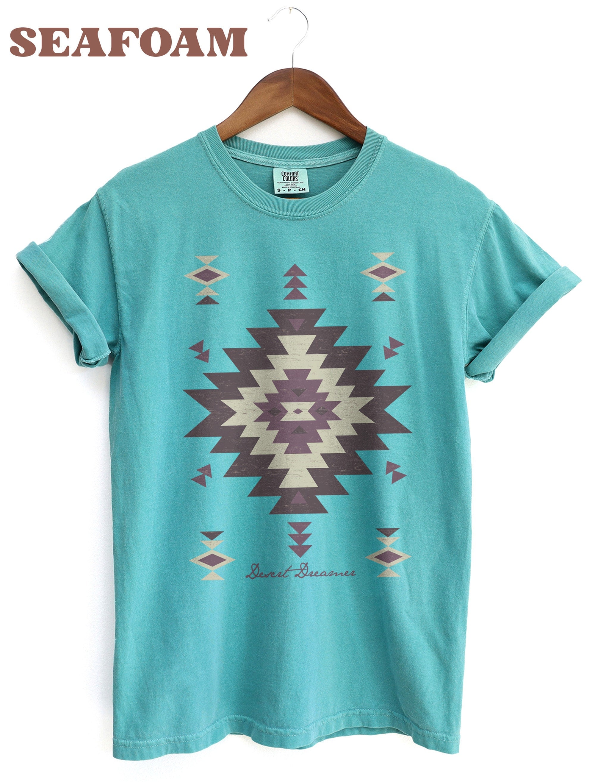 Aztec Southwestern Shirt, Western Native American Design, Aztec T-shirt ...