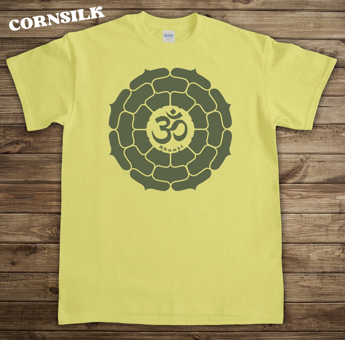 Yoga Om Shirt, Om Lotus Tshirt, Om Symbol Tee Shirt, Om Shanti Yoga T ...