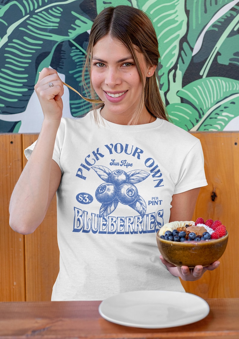 Pick Your Own Blueberries Shirt Blueberry Shirt Blueberries - Etsy