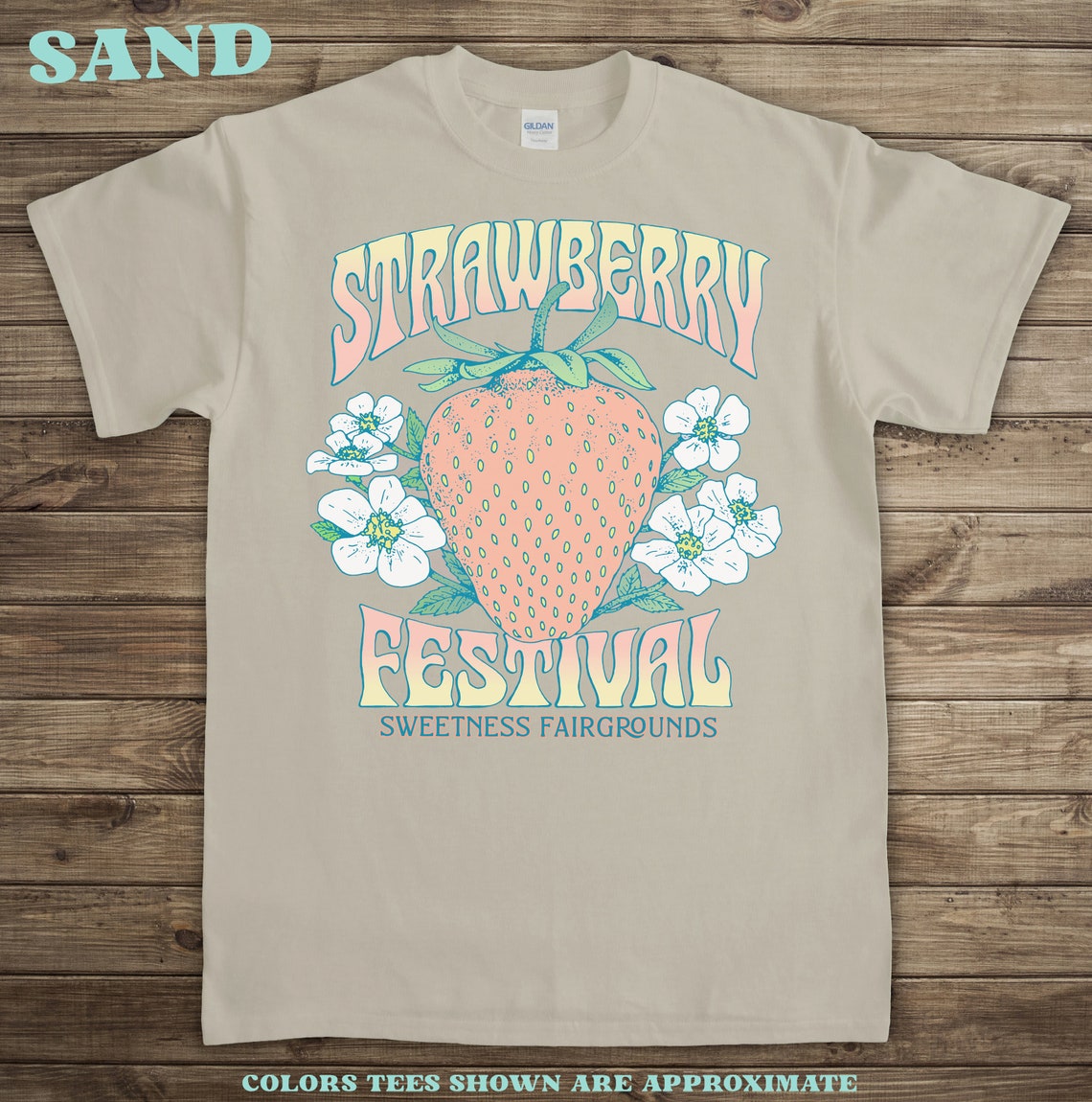 Strawberry Shirt, Strawberry Festival Tshirt, Strawberry T-shirt ...