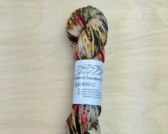 Hand Dyed Yarn in Rose Gold Patina - Etsy