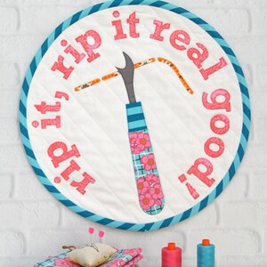 Rip It Mini Quilt Pattern From Tied With a Ribbon - Etsy