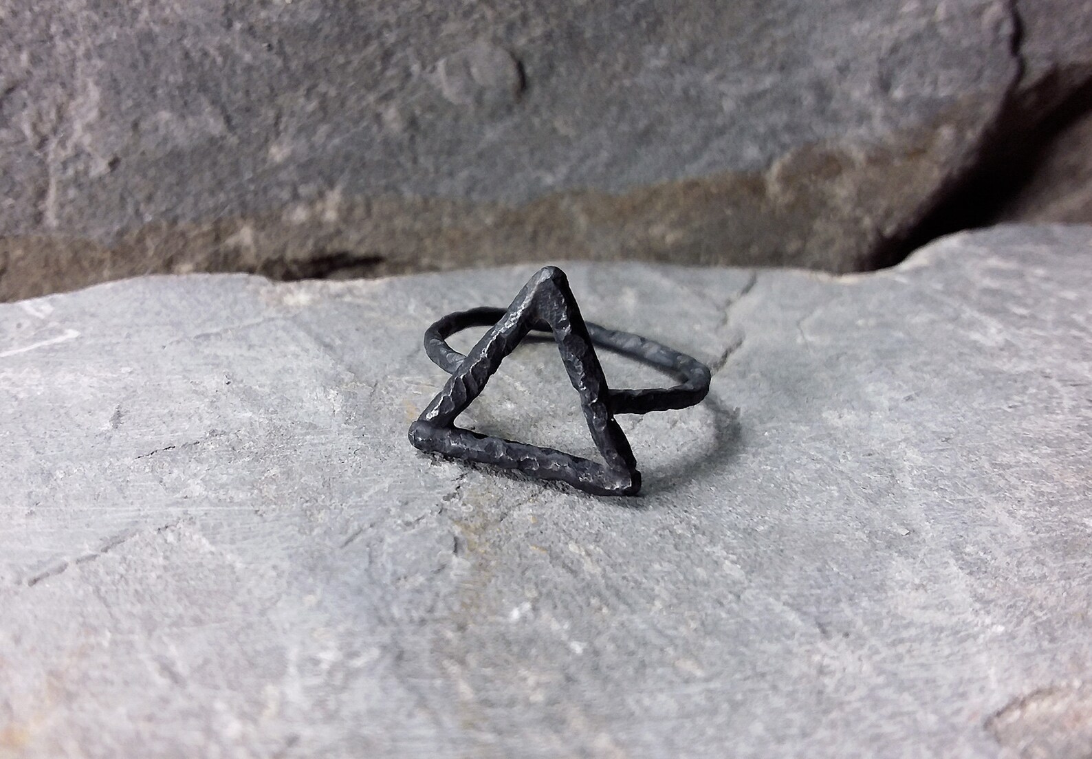 FIRE ELEMENT Ring Fire Alchemy Symbol Occultism Occult Esoteric Wicca ...