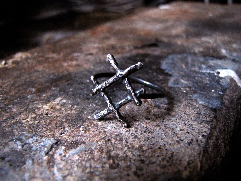 INGUZ Rune-inguz Ring-viking Rune Ring. Wiccan Occult | Etsy