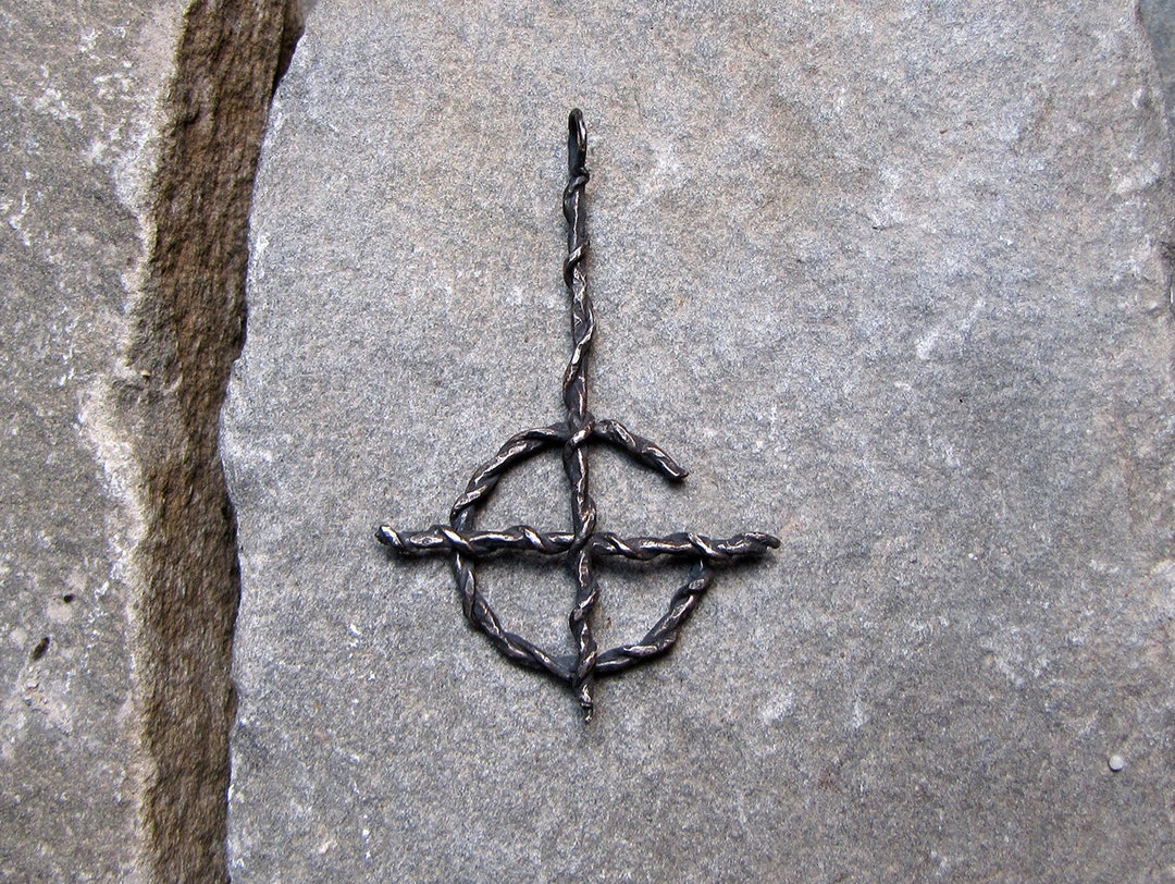 Grucifix Necklace Logo - Etsy