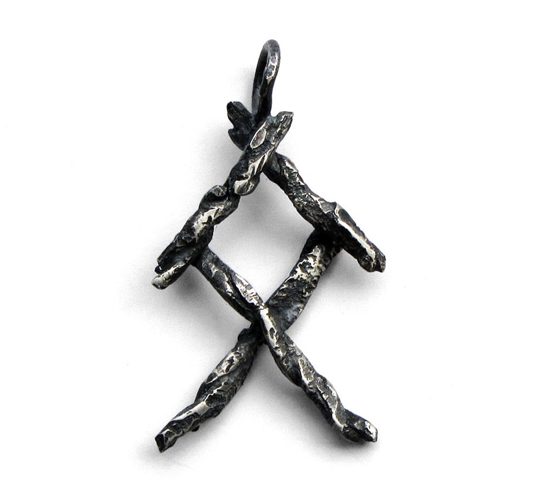 OTHALA Rune Pendant - Viking Runes Wicca Othala Necklace,norse, Occult ...