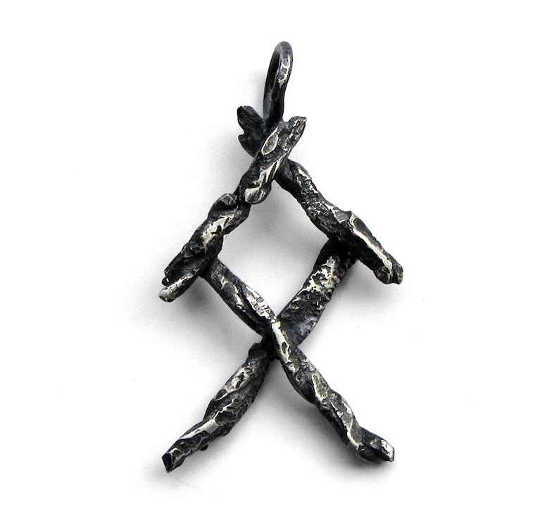 OTHALA Rune Pendant Viking Runes Wicca Othala - Etsy