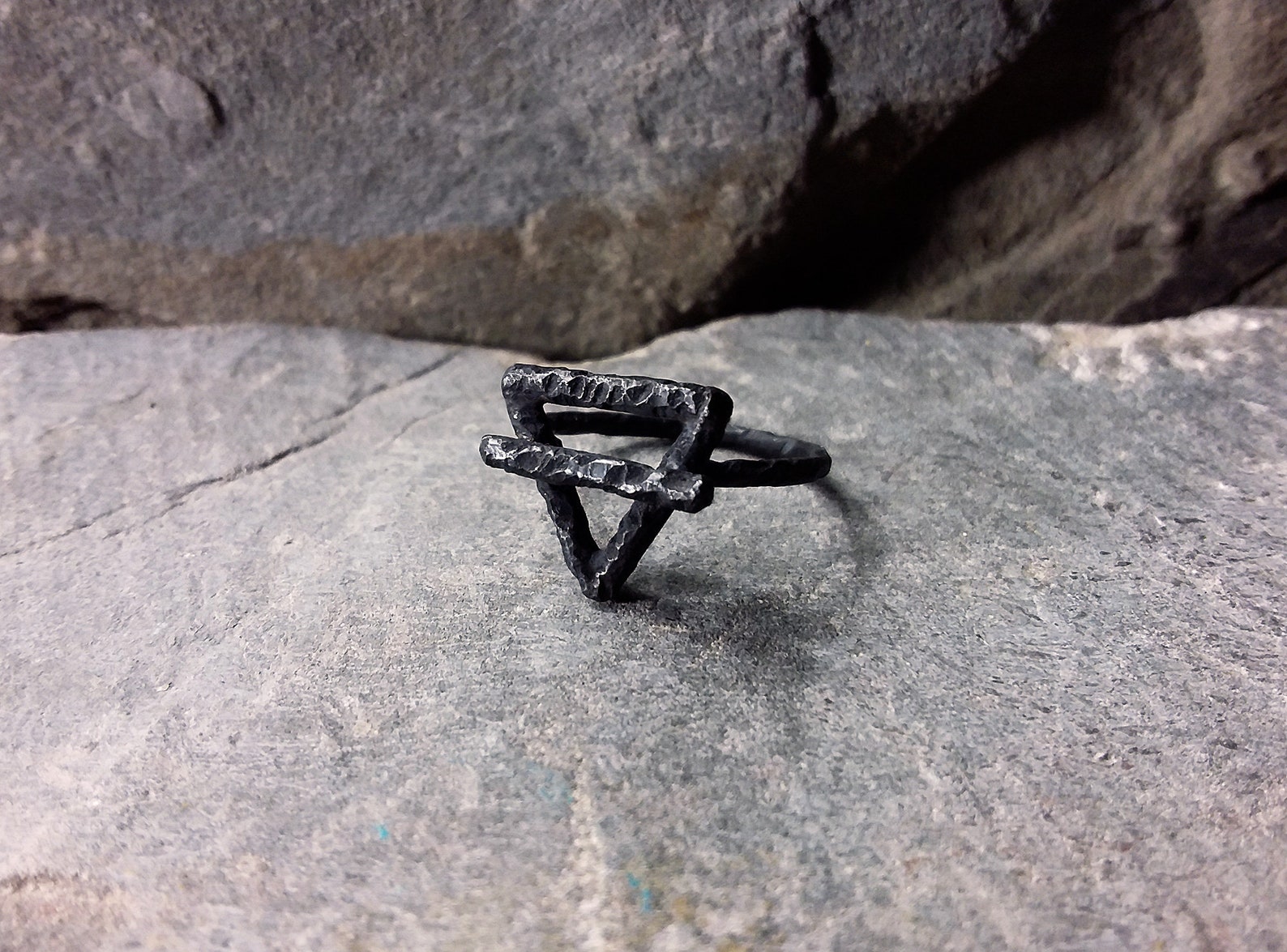 EARTH ELEMENT Ring Earth Alchemy Symbol Occultism Occult Esoteric Wicca ...