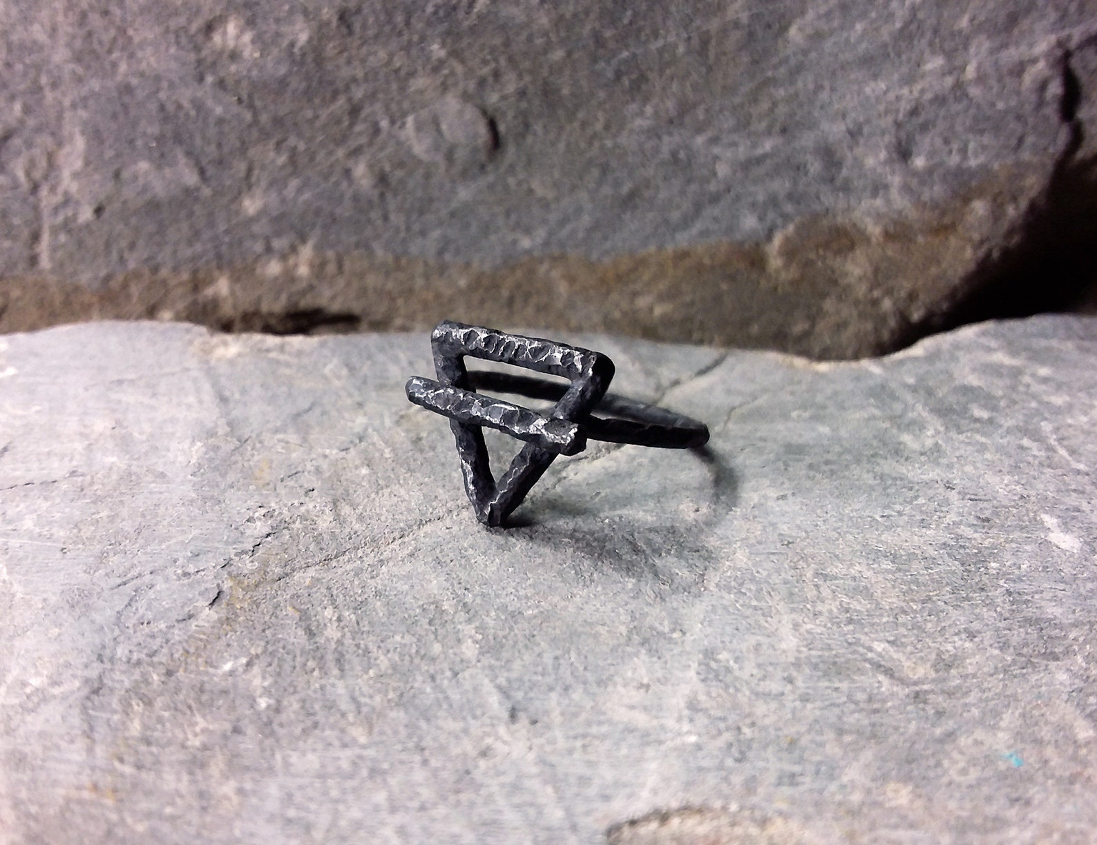 EARTH ELEMENT Ring Earth Alchemy Symbol Occultism Occult Esoteric Wicca ...