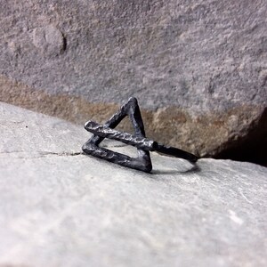 AIR ELEMENT Ring Air Alchemy Symbol Occultism Occult Esoteric Wicca ...