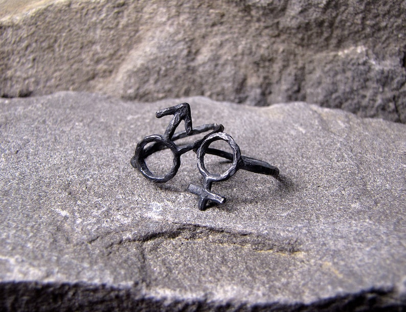 Venus Ring VENUS Symbol Planet Venus Ring Occult Alchemy | Etsy