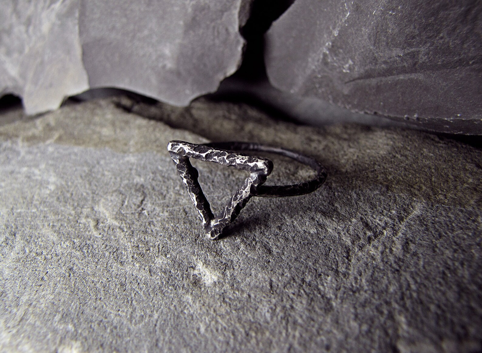 WATER ELEMENT Ring Water Alchemy Symbol Occultism Occult - Etsy