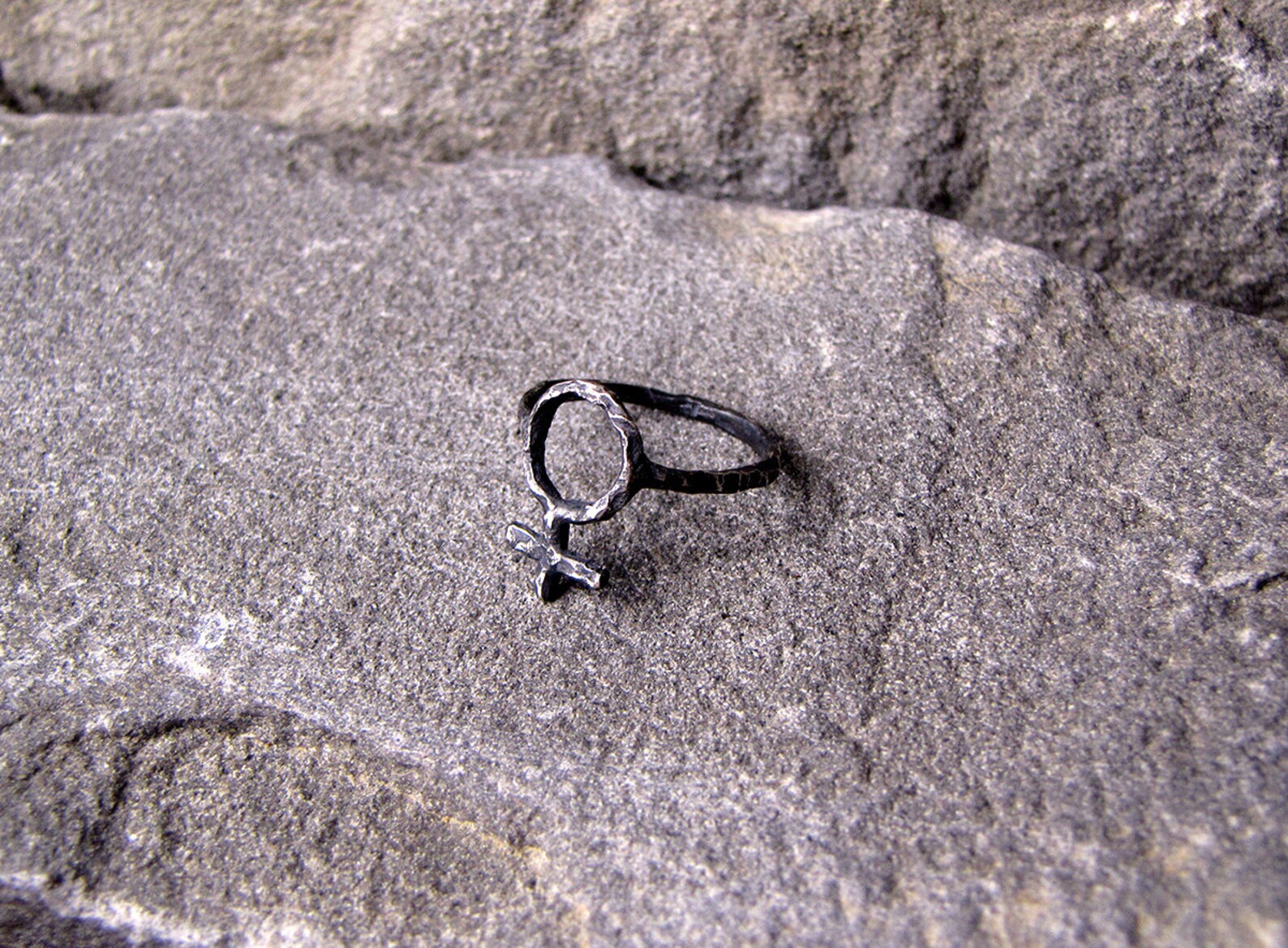 Venus Ring VENUS Symbol Planet Venus Ring Occult Alchemy | Etsy