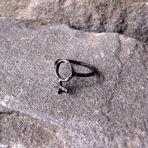 Venus Ring - VENUS Symbol - Planet Venus Ring - Occult Alchemy Esoteric ...