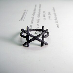 DAGAZ Rune - Dagaz Ring - Viking Rune Ring - Occultism Occult Esoteric ...