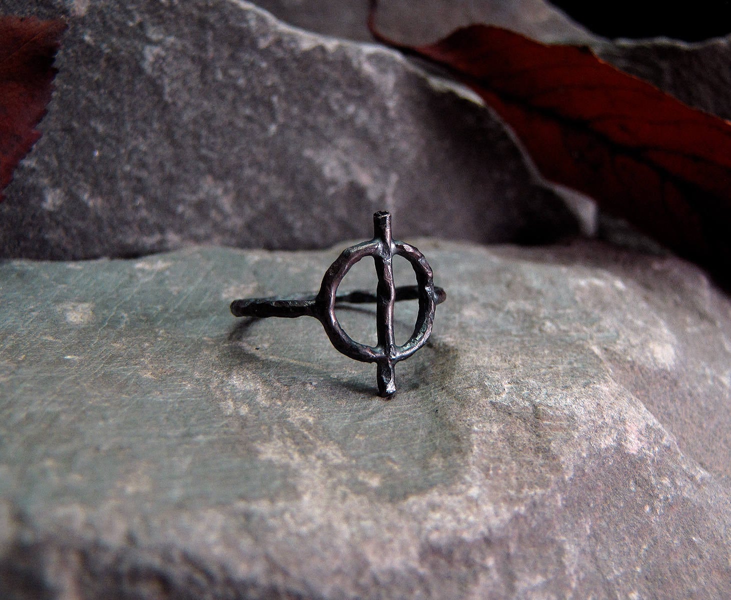 SALT Symbol - SALT Ring Sterling Silver Alchemy Occultism Occult ...