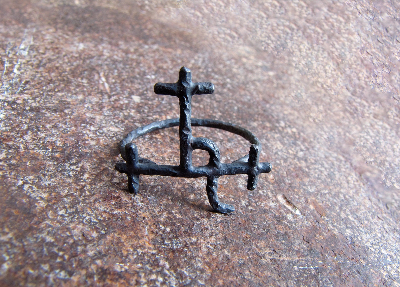 Lilith Sigil Ring Seal of Lilith Occultism Occult Esoteric Ring ...