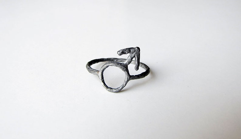 MARS Ring, Planet Symbol Ring, Occult Alchemy Esoteric Jewelry ...