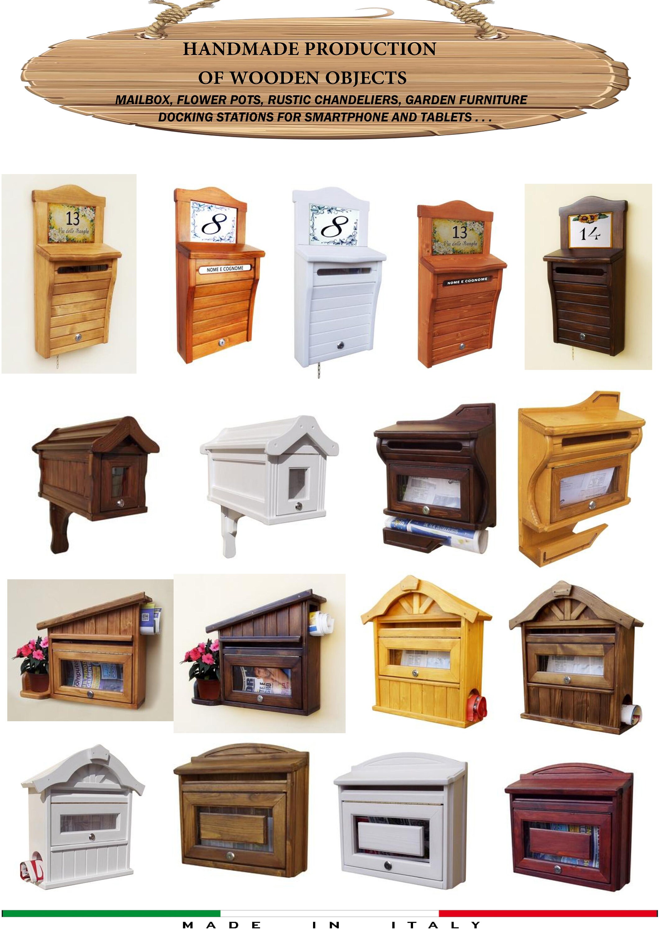 Mailbox Handmade Handcrafted Wooden Mailbox Letter Box - Etsy