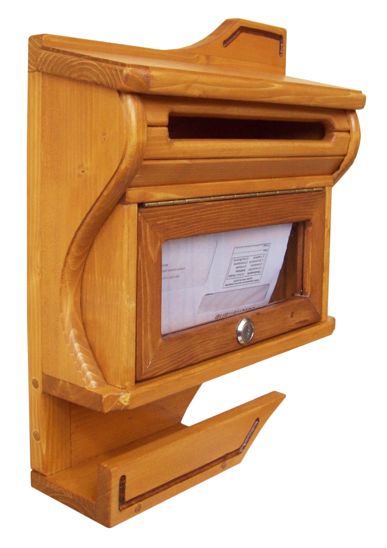 Mailbox Handmade Handcrafted Wooden Mailbox Letter Box - Etsy