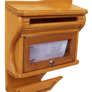 Mailbox Handmade Handcrafted Wooden Mailbox Letter Box - Etsy