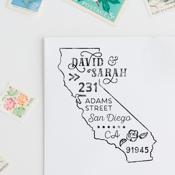 California Address - Etsy