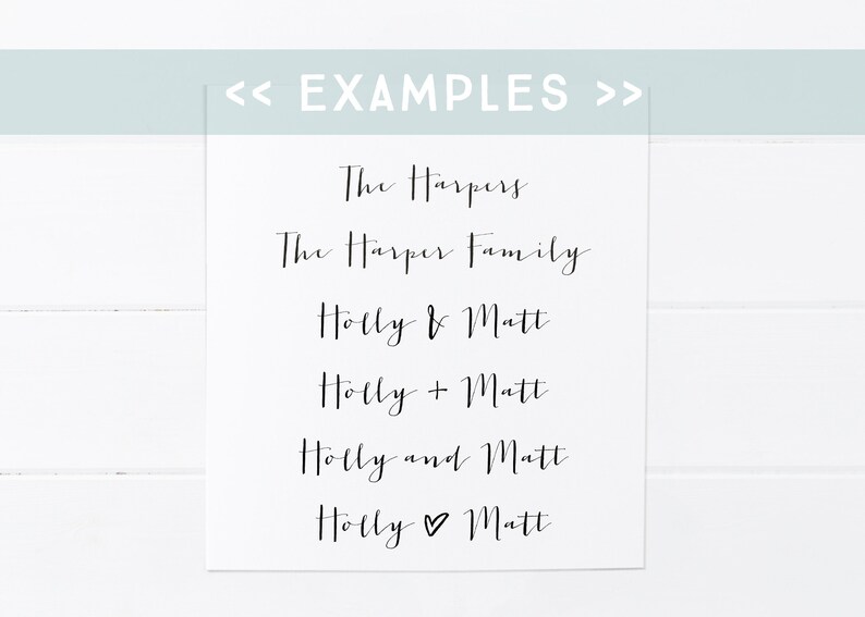 Custom Return Address Stamp Modern Calligraphy Script Stamp | Etsy