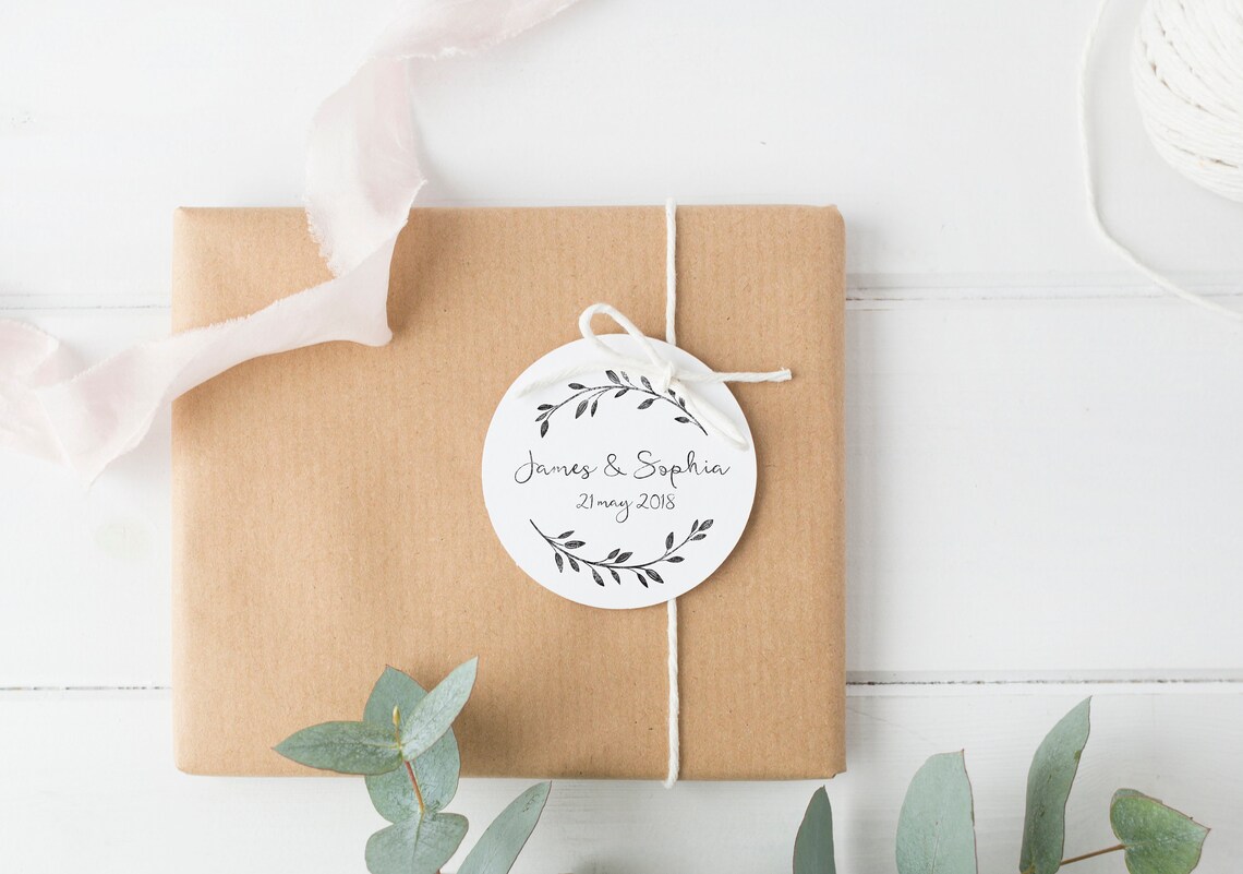 Wedding Stamp - Wedding Logo Stamp - Monogram Wreath Wedding Stamp ...