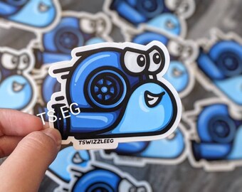 Snail Car Decal | Etsy