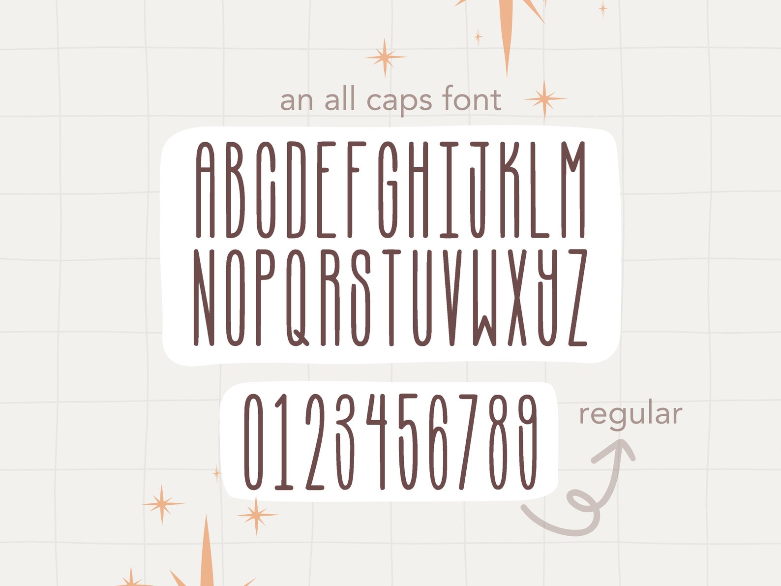 Crisp Pickle Font Family | Tall Font | Skinny Font | Simple Font ...
